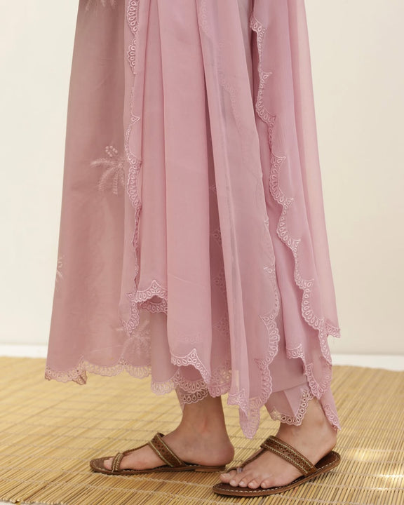 Dusty Bloom | 3-Piece Stitched Lawn Eid Arrival – G A R O O R